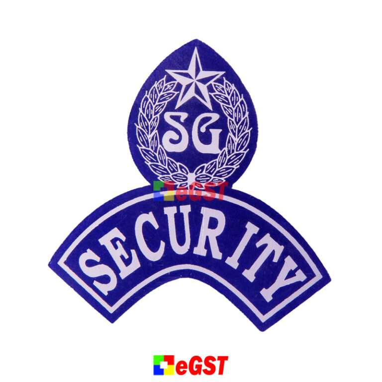 Chest Badge Security Uniform - Custom Plastic & Metal